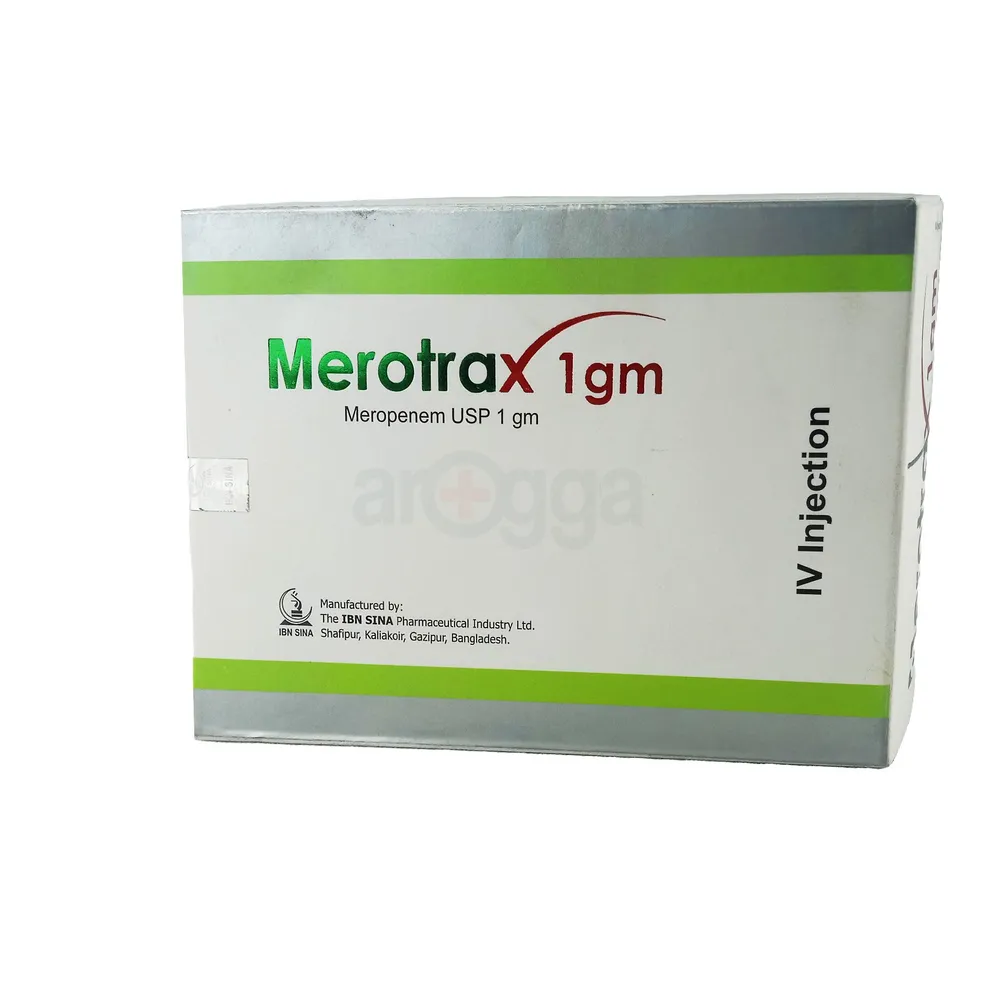 Merotrax 1gm IV – Good Life Plus Healthcare