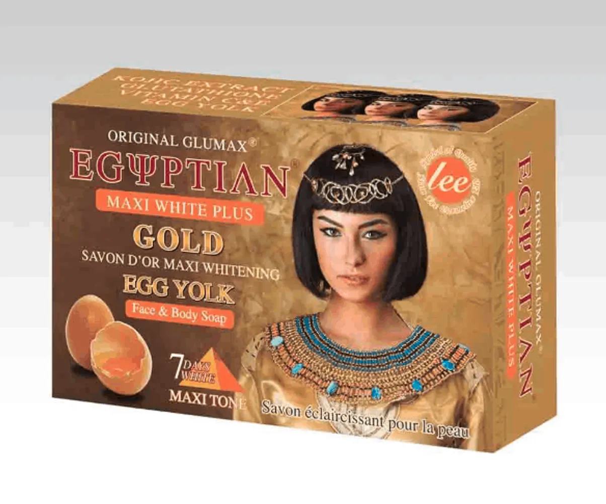 Egyptian Gold Egg Yolk Maxi White Soap 160gm – Good Life Plus Healthcare