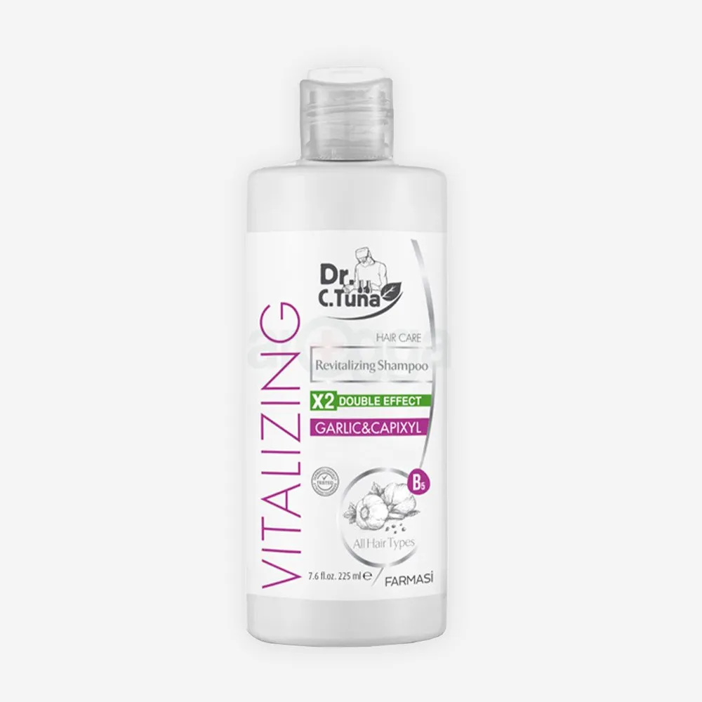 Dr. C. Tuna Revitalizing Shampoo Garlic 225ml – Good Life Plus Healthcare
