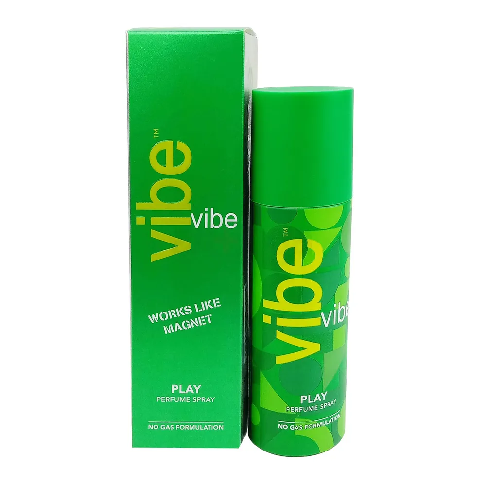 Vibe Perfume Spray 120ml – Play – Good Life Plus Healthcare