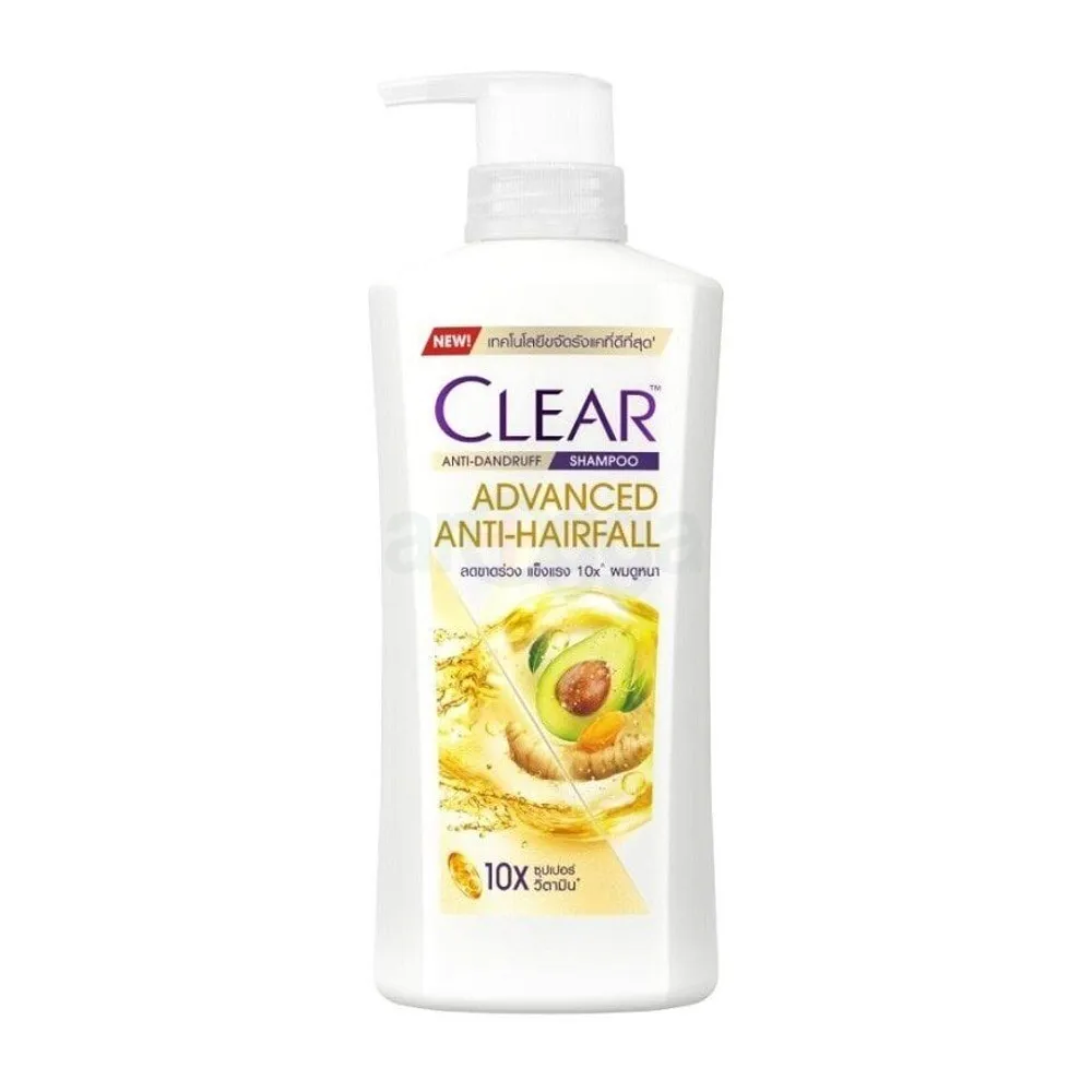 Clear Advanced Anti Hairfall Anti Dandruff Shampoo (Made in Thailand ...