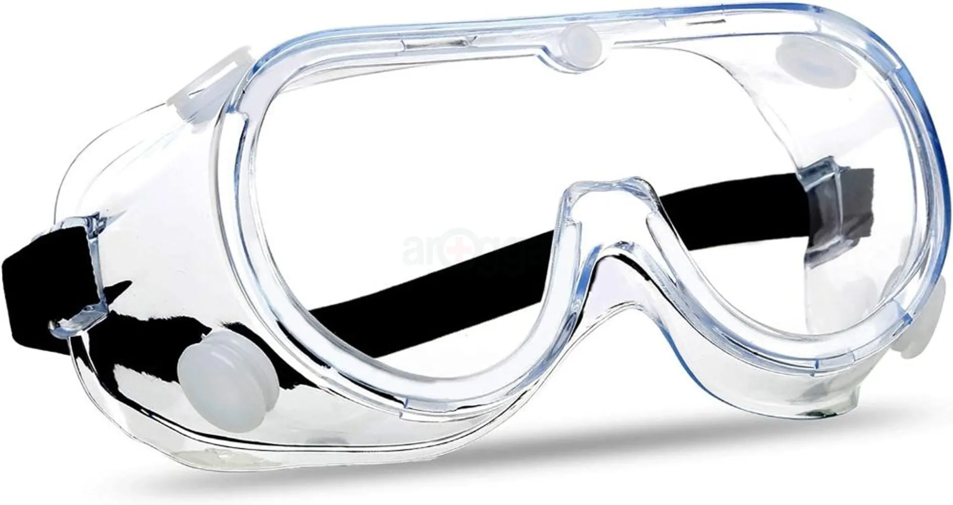 Medical Protective Safety Goggles with Clear Glass Wide-Vision and ...