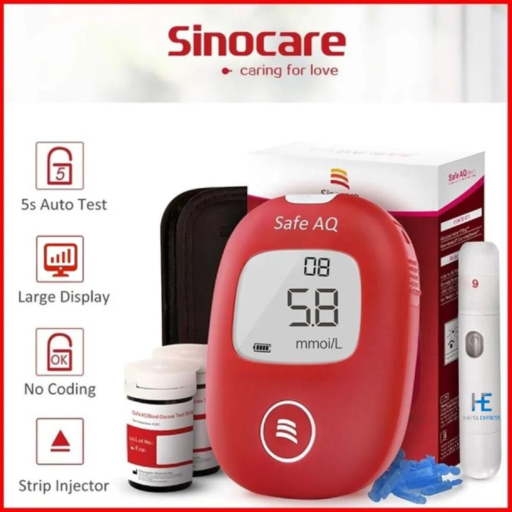 Sinocare Safe AQ Blood Glucose Monitor – Good Life Plus Healthcare