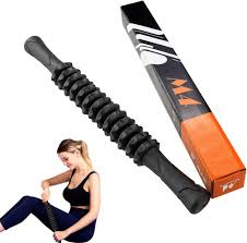 Travel Massager Roller Stick Bar Body Muscle Leg Back Trigger Point ...