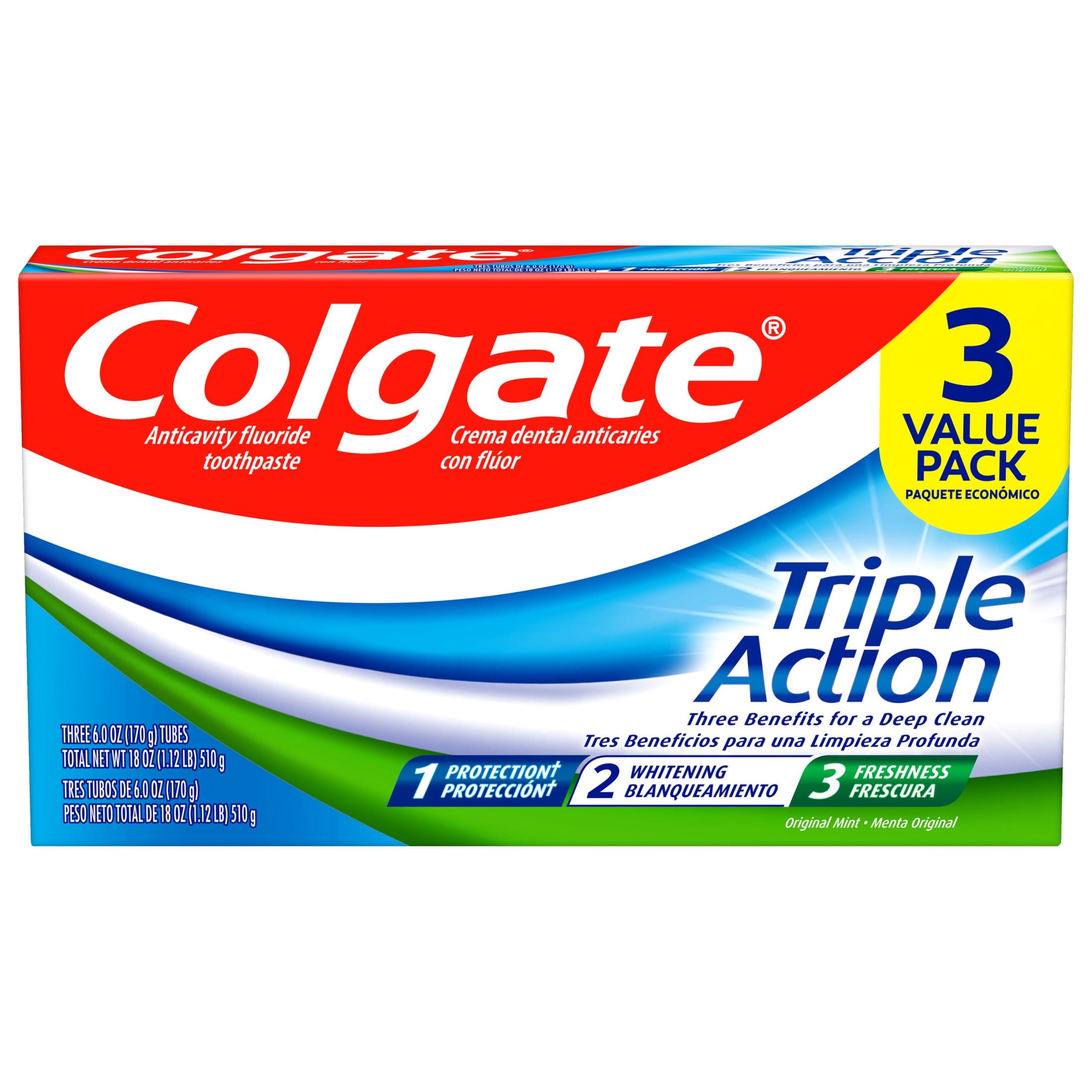 Colgate Triple Action Toothpaste – Good Life Plus Healthcare